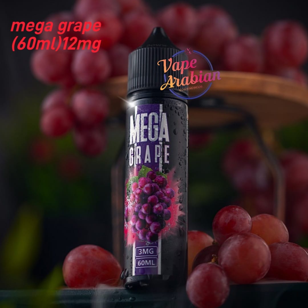 Mega 12mg Nicotine Vape Juice 60ml In UAE - Vaporking