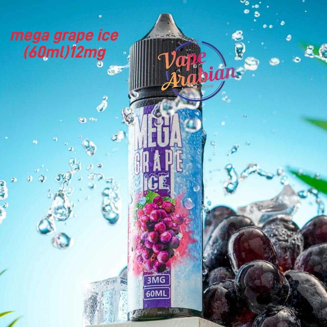 Mega 12mg Nicotine Vape Juice 60ml In UAE - Vaporking