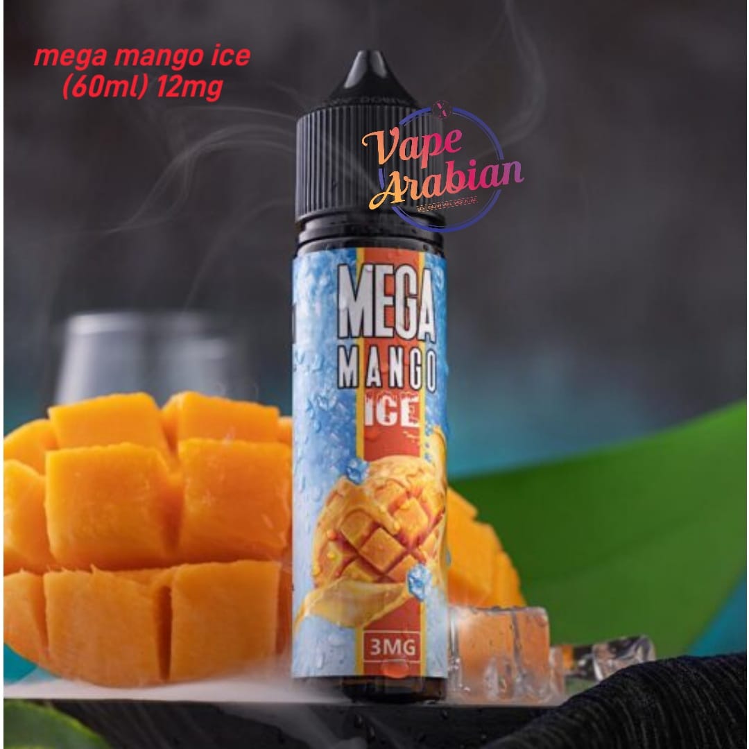 Mega 12mg Nicotine Vape Juice 60ml In UAE - Vaporking