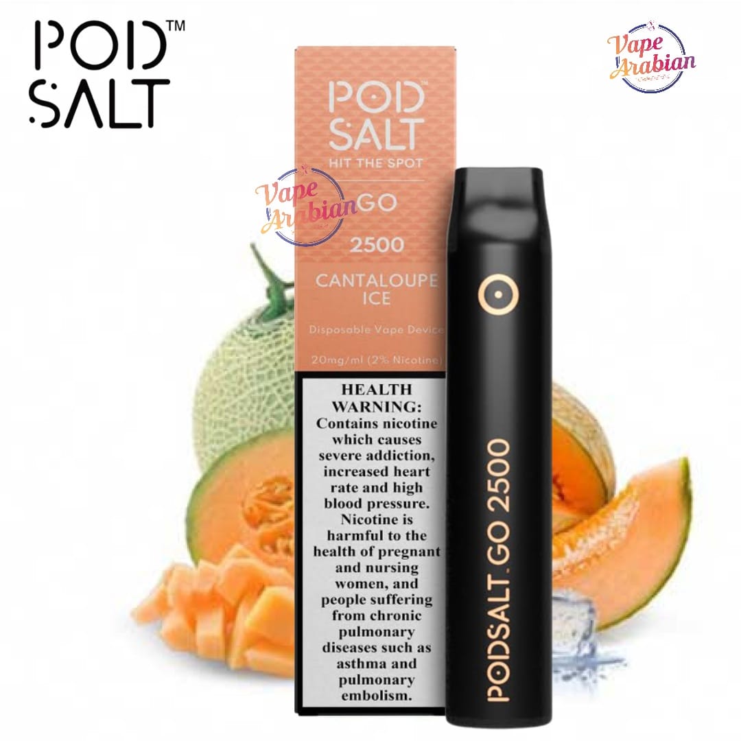 Authentic Buy Pod Salt Go 2500 Puffs Disposable Vape In UAE