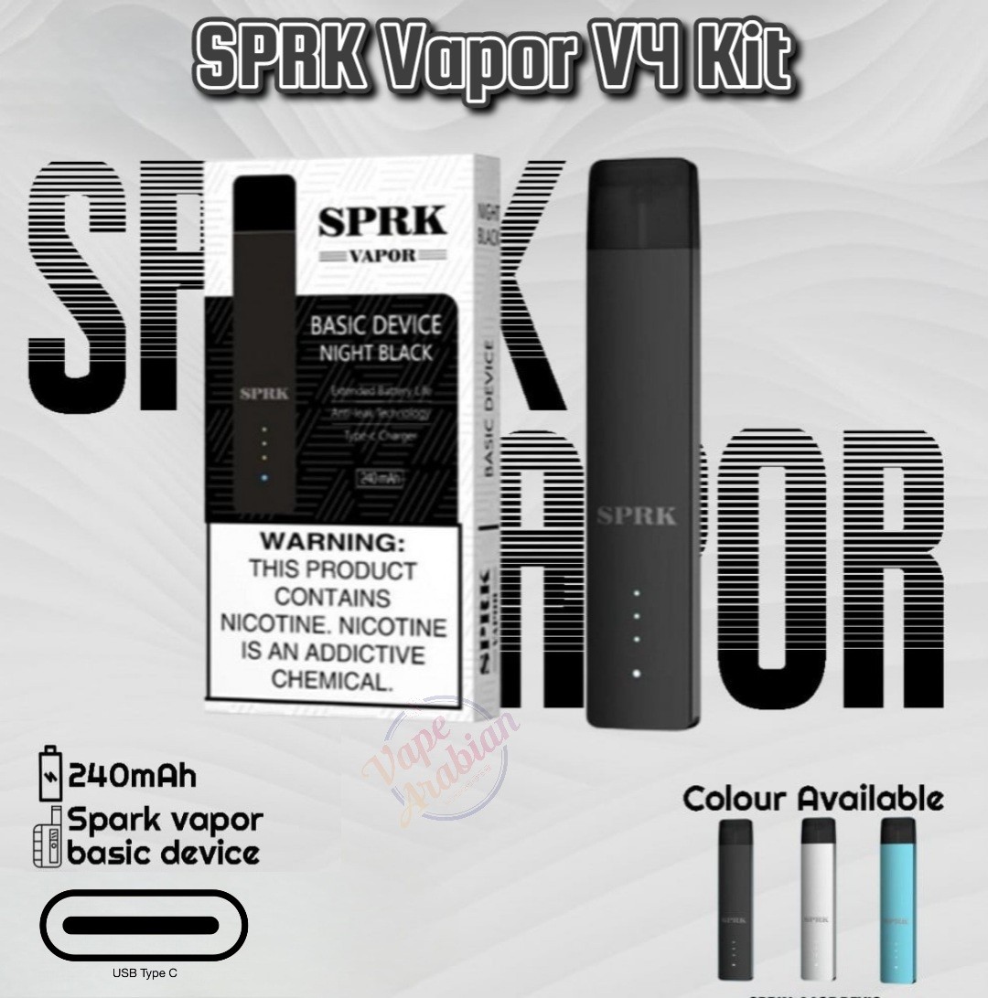 SPRK Vapor V4 Basic Kit 240mAh In UAE - Best Online Vape Shop in Dubai UAE