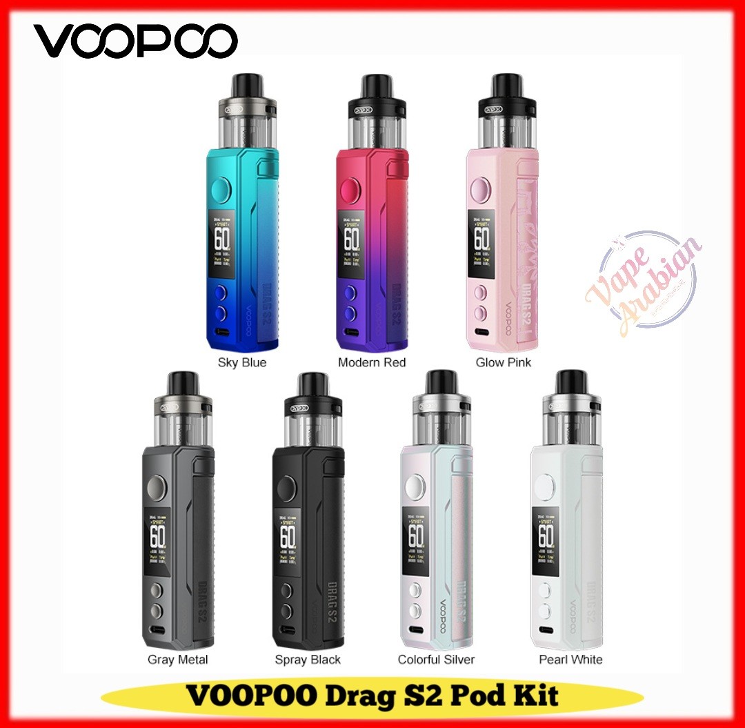 VOOPOO Drag S2 Pod Kit 60W In UAE - Best Online Vape Shop in Dubai UAE