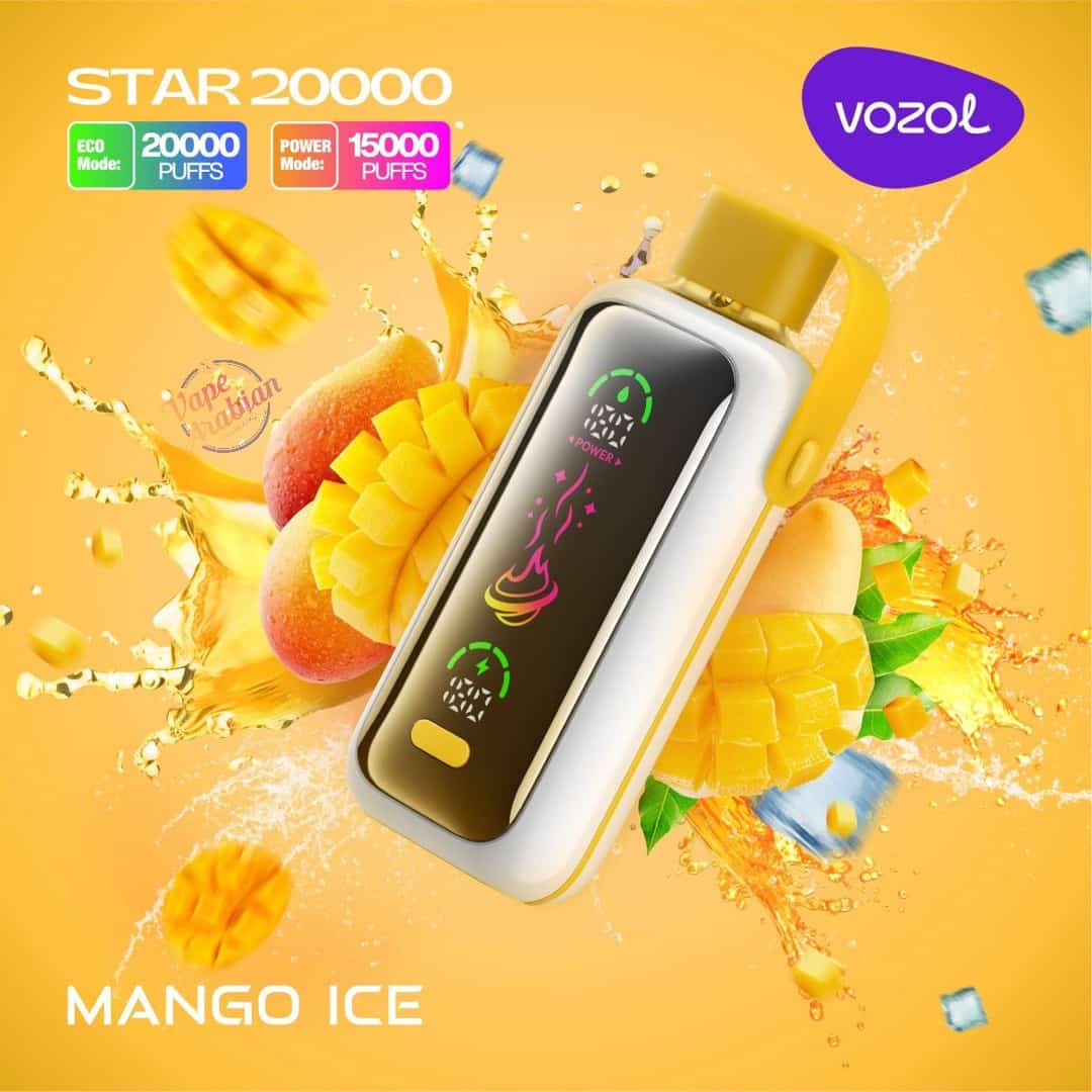 Vozol Star 20000 Puffs Disposable Vape In UAE - Vaporking UAE